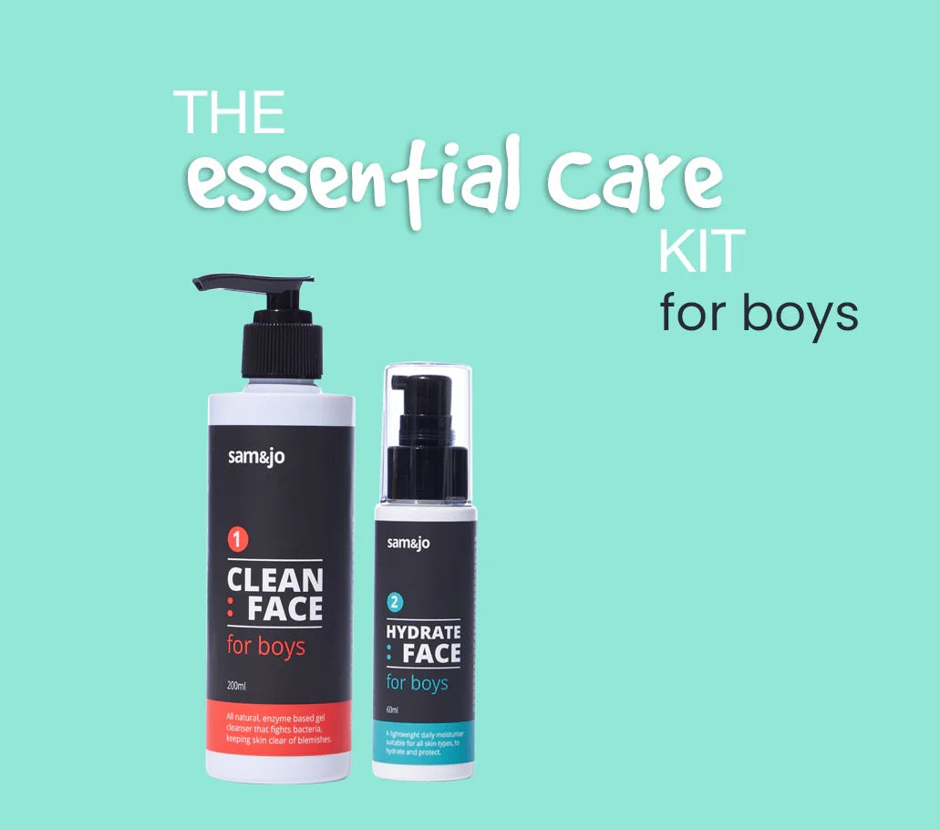 The Essential Natural Skincare Kit for Teen Boys – Jasmine Blush